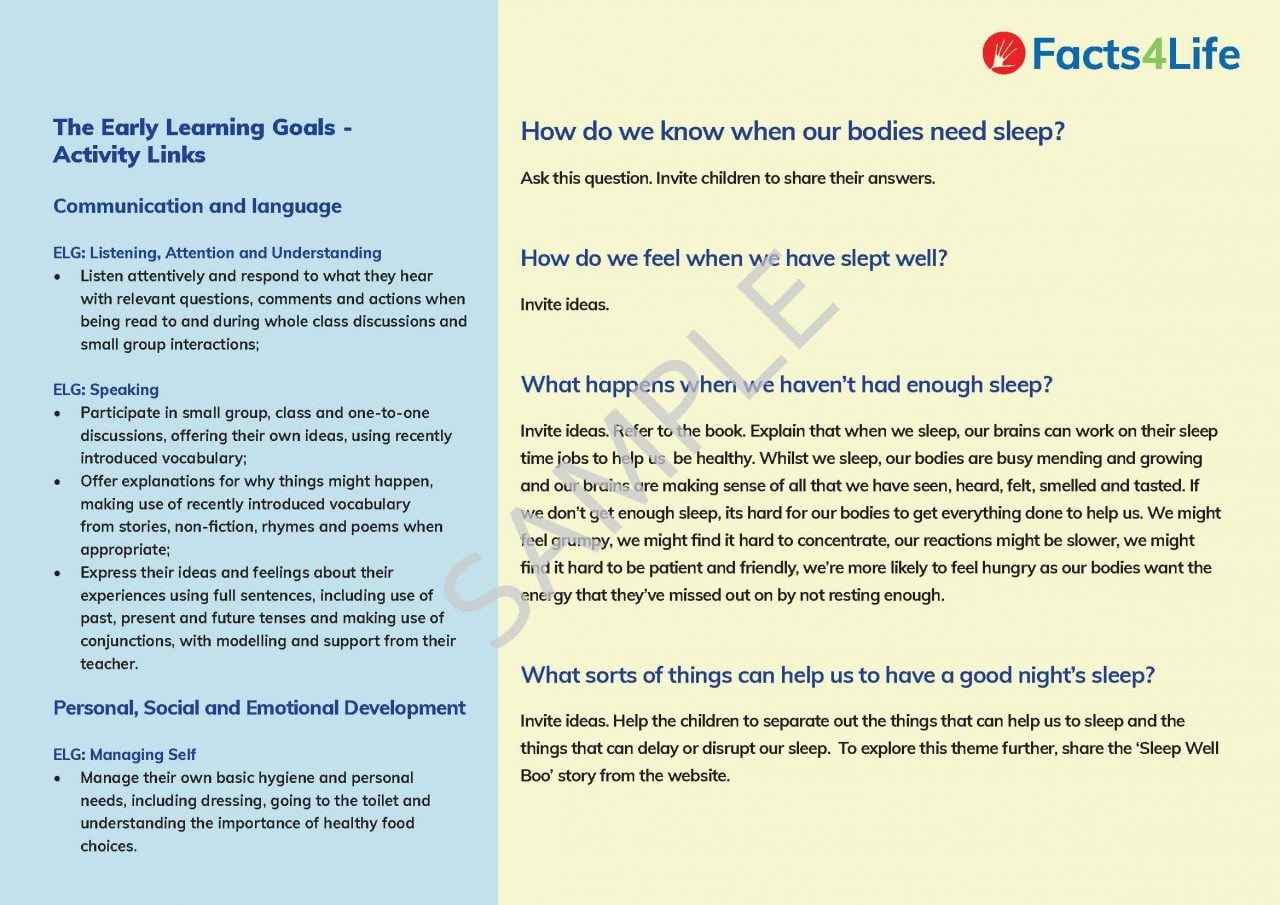 Early Years Resources - Facts4Life